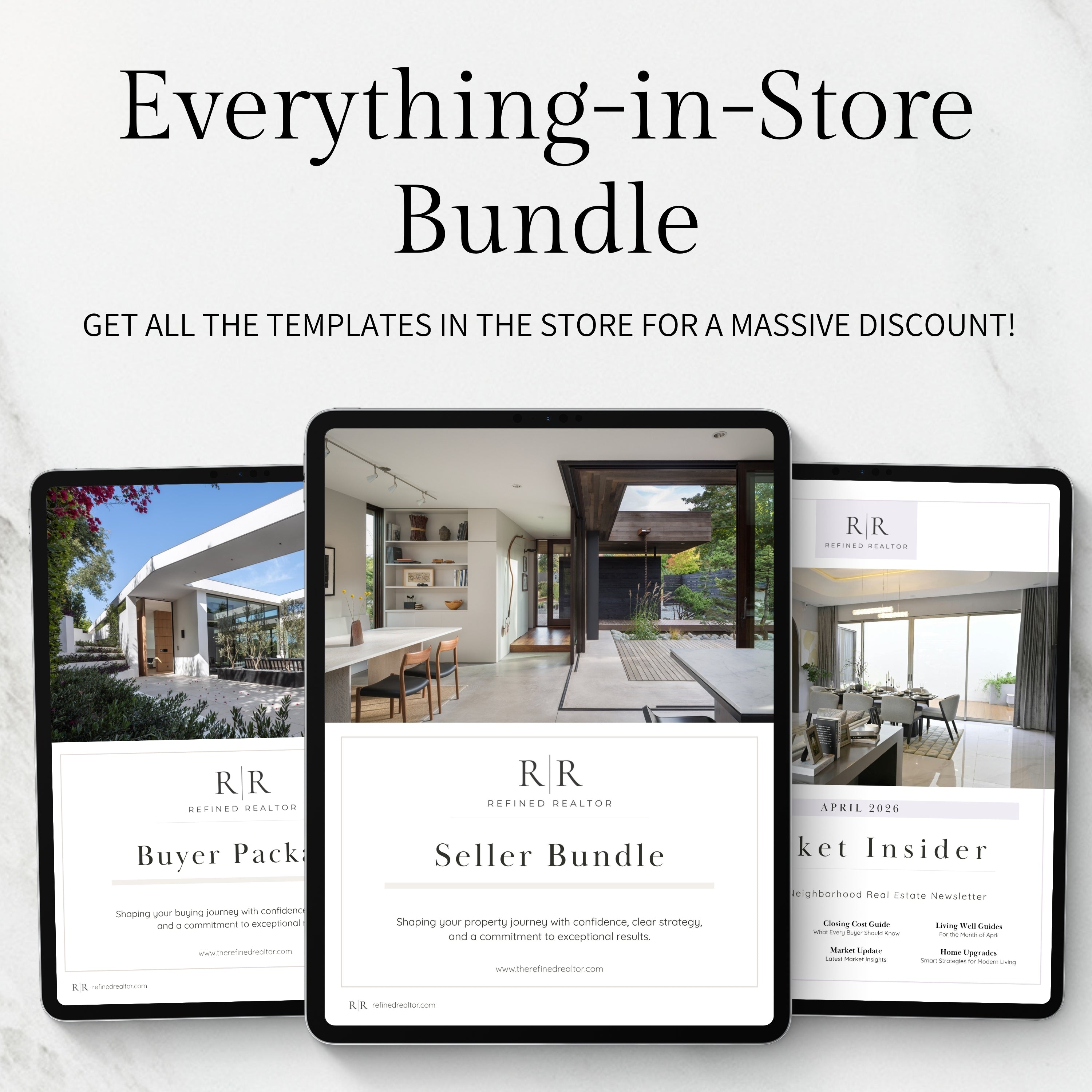 Everything-in-Store Bundle – Refined Realtor